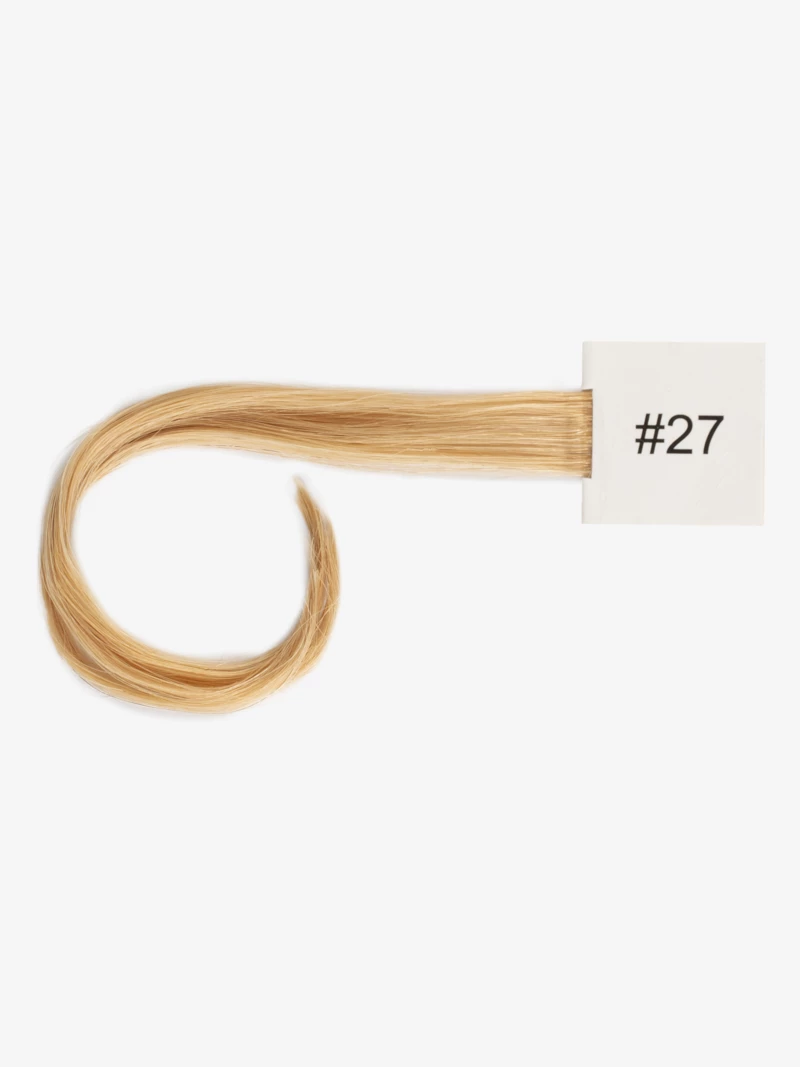 Próbka włosów naturalnych #27 Miodowy blond - Cameron Hair