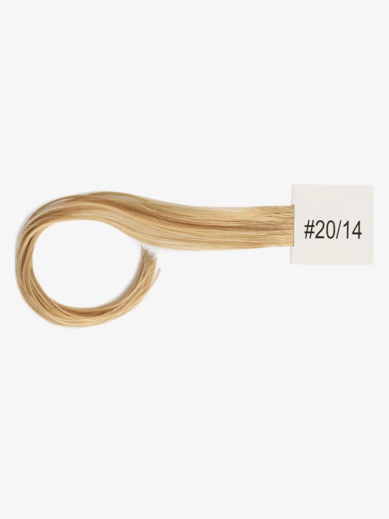 Próbka włosów naturalnych #20/14 Boho blond - Cameron Hair