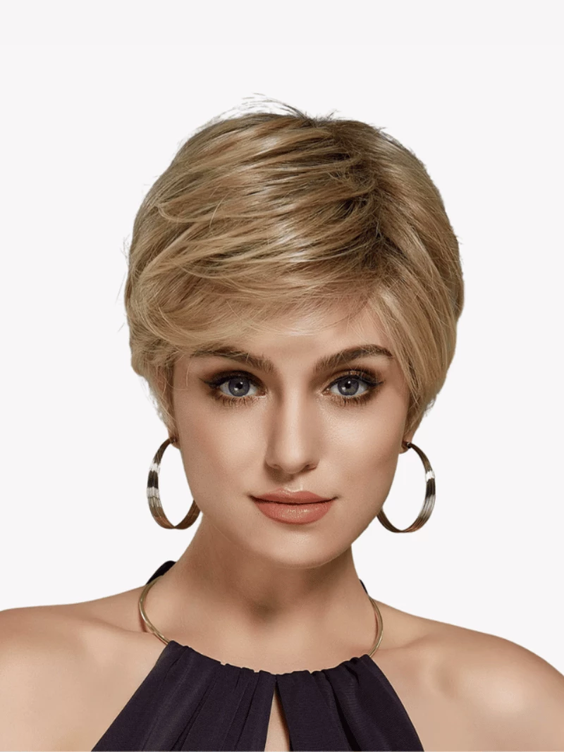 Peruki syntetyczne jak naturalne wysokiej jakości