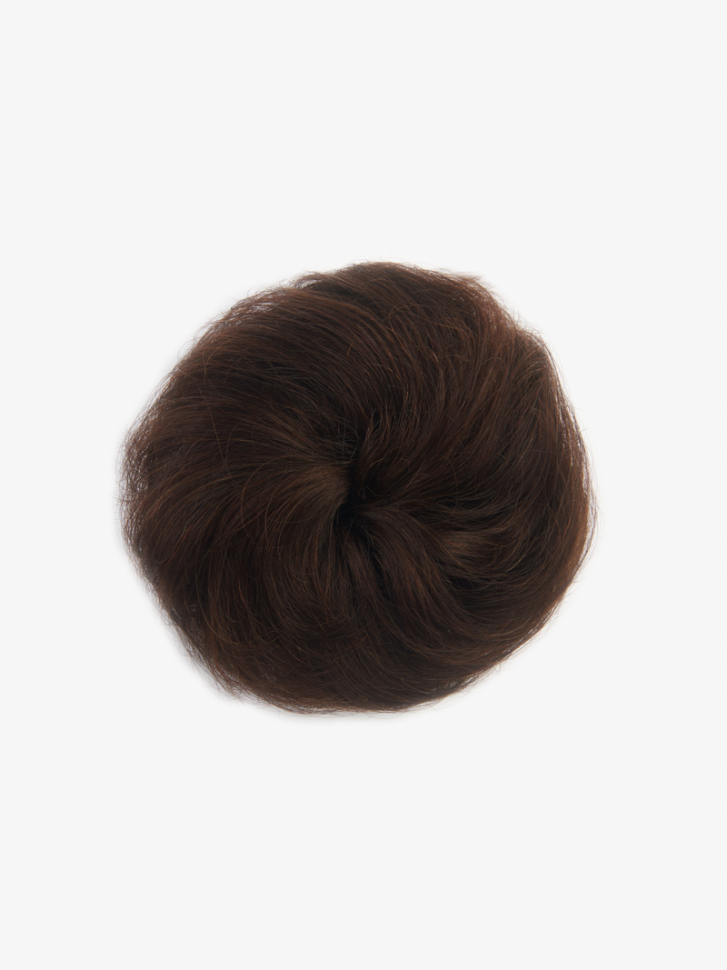 Mały kok z włosów naturalnych #3 Naturalny brąz - Cameron Hair