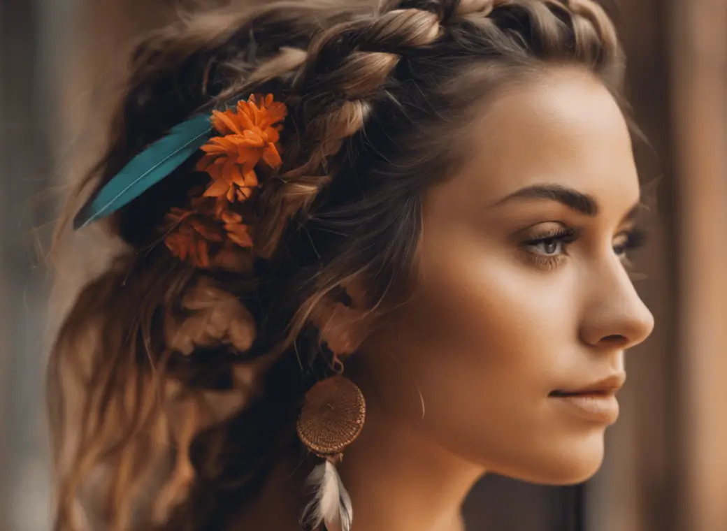 Kucyk z warkoczem u góry - prosta i elegancka fryzura na każdą okazję ...