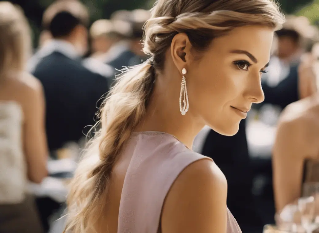 Kucyk z warkoczem u góry - prosta i elegancka fryzura na każdą okazję ...