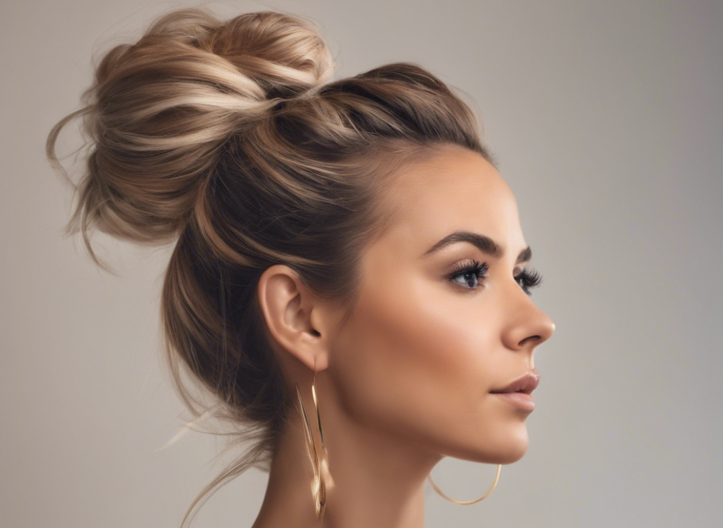 Messy bun – idealny luźny kok, który zachwyca! Sekrety upięcia koków ...